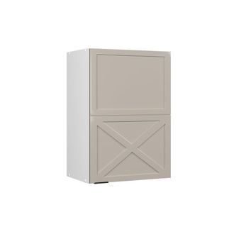Vicco H&auml;ngeschrank Fame-Line, h&auml;ngender K&uuml;chenschrank, GrauBeige, 50 cm