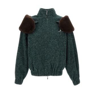 Shushu/Tong Kurze Jacke - - Jackets - Damen - Gr&uuml;n - XS