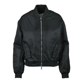 Calvin Klein Jeans Femme, Vestes, Noir, Taille: 40 FR Bomber Jacket