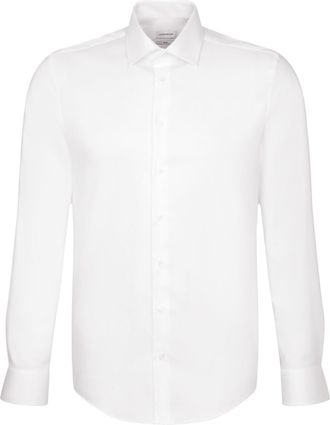 Seidensticker Herren Business-Hemd - Slim Fit - Bügelfrei - Kent Kragen - Langarm - Baumwolle