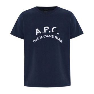 A.P.C. A.p.c., Damen, Oberteile, Blau, SGr&ouml;&szlig;e
