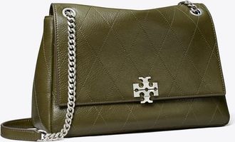 Tory Burch Gesteppte Charlie Schultertasche