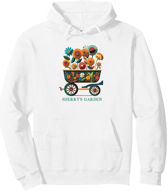 BDAZ Sherrys Garden Gartenpflanzen Blumen Sherry Pullover Hoodie