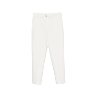 Max Mara Feroce Cropped Hosen - - Trousers - Damen - Wei&szlig; - XS
