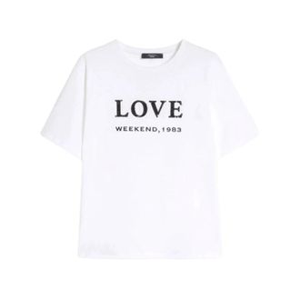 Max Mara Agile T-shirt - - Tops - Damen - Wei&szlig; - S