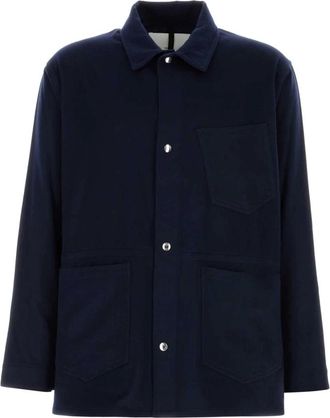 SETCHU Setchu, Homme, Vestes, Bleu, Taille: M Work Jacket 2 Cashmere