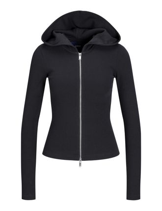 Jack & Jones Damen Jxfananda STR Ls Hood Cardigan JRS Sn Jacke, Phantom, XL EU