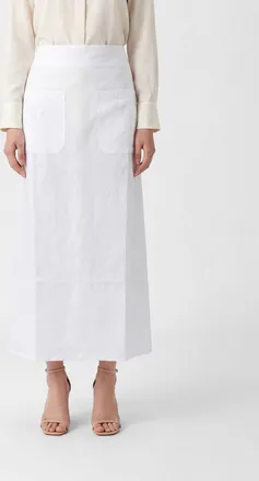 Toteme Rock Damen Farbe Wei&szlig;