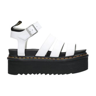 Dr. Martens Blaire Hydro Sandalen mit Zebrilus-Plateau - - Shoes - Damen - Wei&szlig; - 39 EU