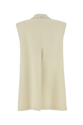 Sportmax Womens Campale Vest Beige Viscose Elastane Vests
