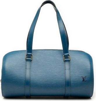 Louis Vuitton Hobo Bags - Epi Soufflot - Gr. unisize - in Blau - f&uuml;r Damen