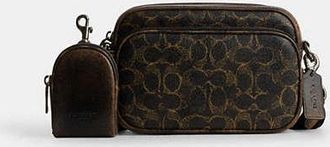 Coach Finlay Umh&auml;ngetasche Aus Loved-Signature-Canvas