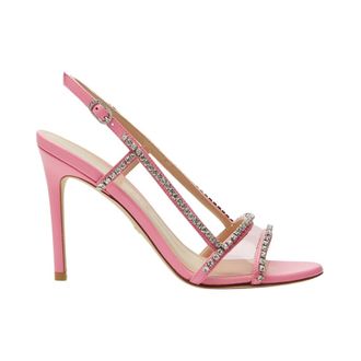 Stuart Weitzman Femme, Chaussures, Rose, Taille: 37 EU Sandales Mondrian 100