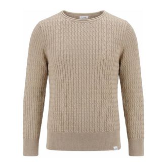 Lind Rundhals-Strickpullover - - Knitwear - Damen - Beige - L