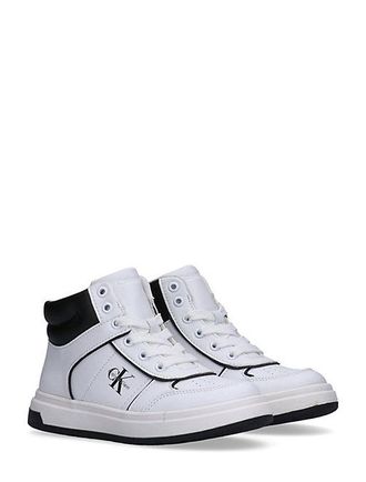 Calvin Klein High-top-sneakers F&uuml;r Kinder Mit Praktischem Rei&szlig;verschluss - White/black - Gender-inclusive Kinder - 39