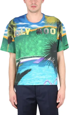 Etro California Print T-Shirt - Multicolor