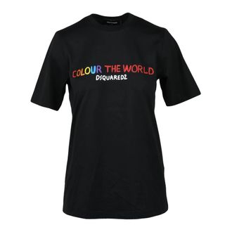 Dsquared2 Dsquared2 tshirt - - Tops - Damen - Schwarzk - M