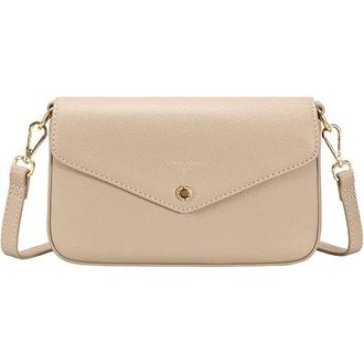 David Jones Paris - Pochette Femme - Sac port&eacute; travers - Similicuir - Taille Petite - Accesoire Pratique - Evenement Soir&eacute;e Sortir Ville Mode Tendance L&eacute;g&egrave;re Band