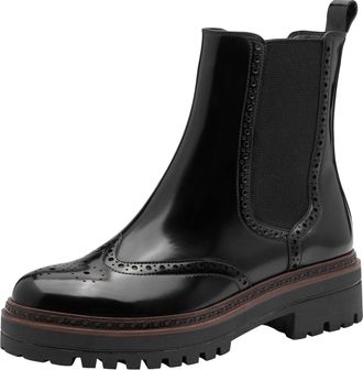 Tamaris Damen Stiefel schwarz 39
