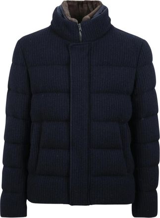 Herno Blouson en maille - Homme - Vestes - Bleu - Taille: XL