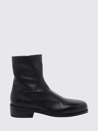 Mars&egrave;ll Bottines Gnocco en cuir grain&eacute; avec fermeture zipp&eacute;e lat&eacute;rale