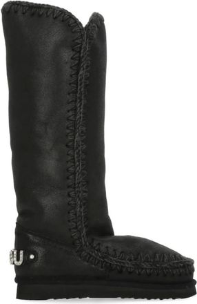 Mou Femme, Chaussures, Noir, Taille: 36 EU Bottines Cheville Eskimo