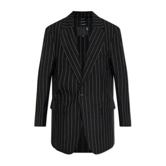 R13 Femme, Vestes, Noir, Taille: 34 FR Blazer Oversize Effiloch&eacute;