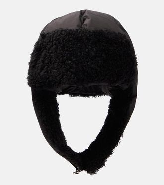 Yves Salomon Chapeau matelassé