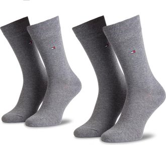 Tommy Hilfiger Lange Socken Tommy Hilfiger 371111 Grau