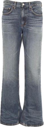 A Gold E Femme, Jeans, Bleu, Taille: W26 Jean Évasé Taille Moyenne