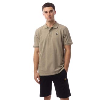 Lyle & Scott Poloshirt f&uuml;r Herren, Nat&uuml;rlich gef&auml;rbt, Piqu&eacute; (Beige)