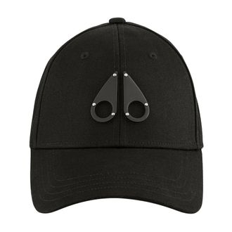 Moose Knuckles Homme, Accessoires, Noir, Taille: ONE Size Casquette Logo Icon