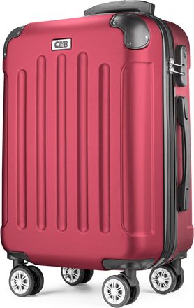 Posh Shoes Hartschalenkoffer Koffer & trolleys rollkoffer handgep&auml;ck reisekoffer mit Rollen | Koffer gro&szlig;, mittelgro&szlig;, klein ABS | Leichter Kofferset 3 teilig im