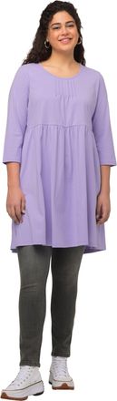 Ulla Popken Damen, gro&szlig;e Gr&ouml;&szlig;en, Longtunika mit Druck, A-LINE