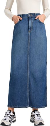 Lee Side Slit Maxi Skirt