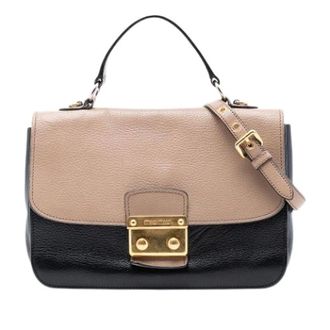 Miu Miu Sac bandouli&egrave;re Pre-owned - Femme - Pre-owned - Beige - Taille: ONE Size