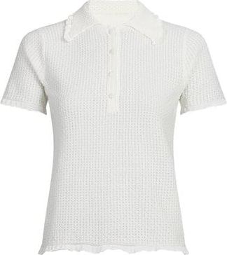 Molli Top en coton textur&eacute;