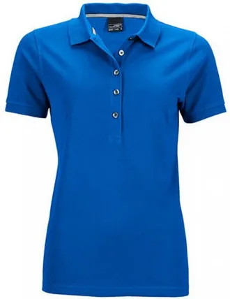 James & Nicholson Poloshirt Damen Pima Polo / feine Piqu&eacute;-Qualit&auml;t