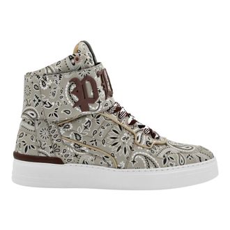 Philipp Plein unisex, Chaussures, Beige, Taille: 40 EU Thunder Hi-Top Baskets
