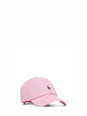 Polo Ralph Lauren Womens Cap - Pink Chino Embroidery Cotton Hat