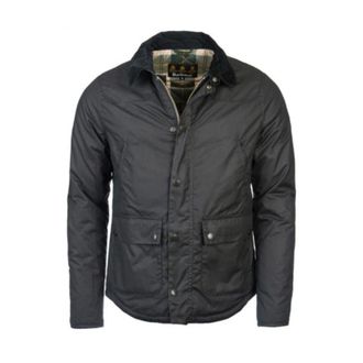 Barbour Gr&uuml;ne Wachsjacke f&uuml;r Outdoor-Aktivit&auml;ten - - Jackets - Herren - Schwarzk - 2XL