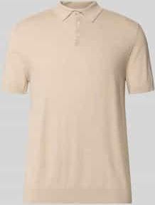 Selected Regular Fit Poloshirt aus reiner Baumwolle Modell BERG