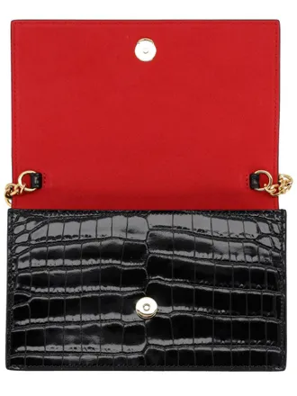 Alexander McQueen Womens Small Skull Bag Black Calf Leather Handbags Hand