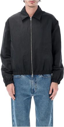 Ami Homme, Vestes, Gris, Taille: 2XL ADC Zipped Jacket