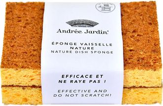 Andrée Jardin Eponge vaisselle naturelle biodégradable - Set de 2 Andrée Jardin