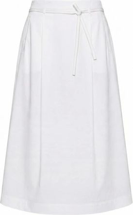 PESERICO Femme, Jupes, Blanc, Taille: 36 FR Midi Skirts
