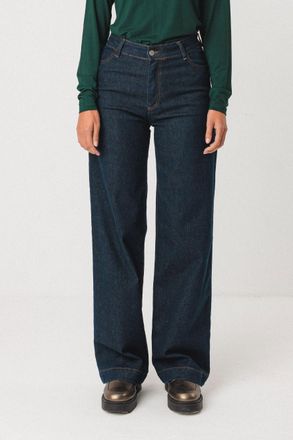 SKFK Damen vegan Jeans Ainhize Blau