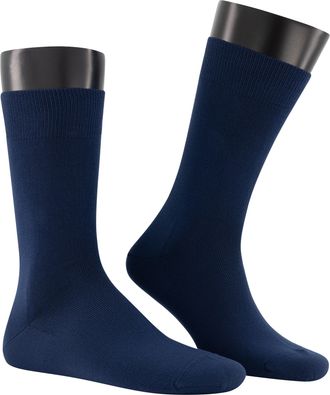 Kunert Herren Socken blau Mikrofaser/Funktion unifarben