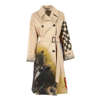 Max Mara Damen, M&auml;ntel, Beige, SGr&ouml;&szlig;e