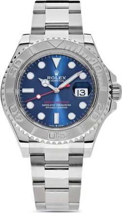 Rolex montre Yacht-Master 40 mm (2020) - Bleu
